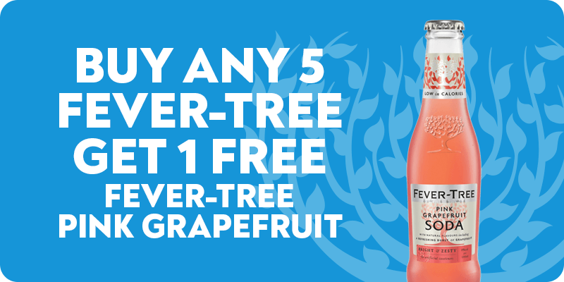 Buy 5 Fever Tree - Get 1 Fever Tree Grapefruit