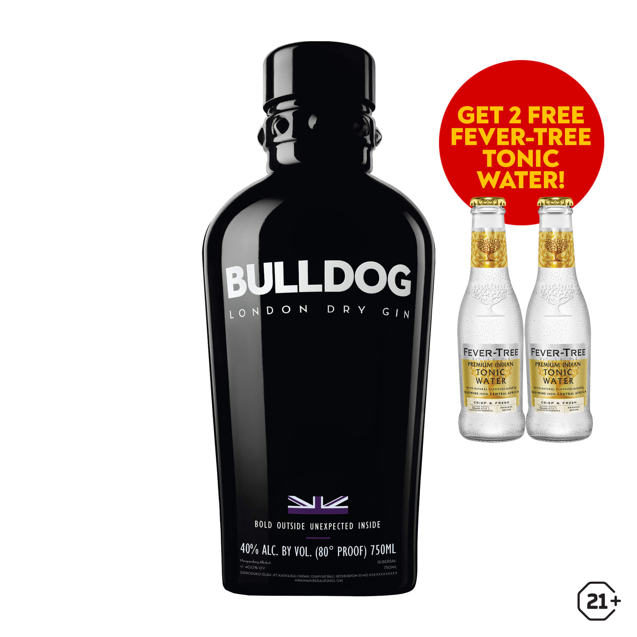 Bulldog Gin 750ml